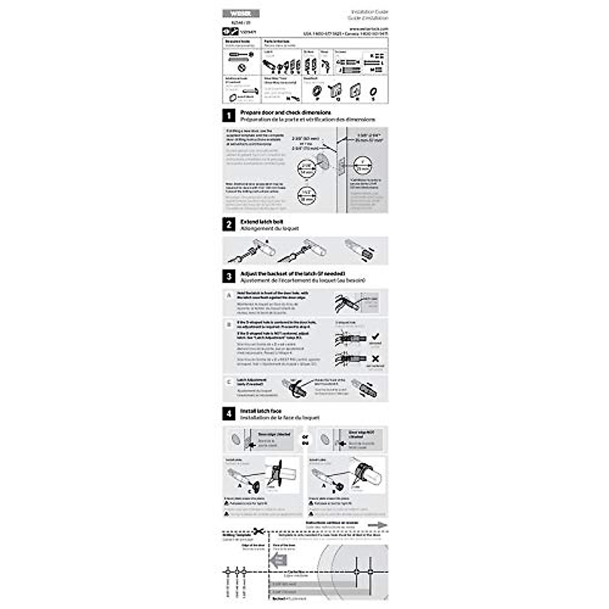 Weiser (Kwikset Hardware Family) Single Cylinder Deadbolt, Metropolitan Boutique, SmartKey, 6 Way Latch, Model SSD9471 26 SMT RDT B 6LS2R2