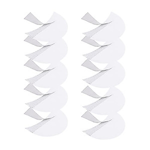 TULOBI 200 Pcs Eyeshadow Shields for Eye Makeup Eyeshadow Pads Professional Stencils Lint Free Under Eye pads Under Patches Guards Prevent Makeup Residue