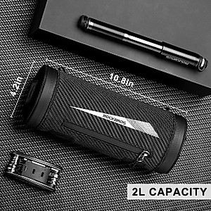 ROCKBROS Bike Handlebar Bag Front Frame Bag Bike Basket Storage Bag Bicycle Top Tube Bag Lightweight with Shoulder Straps for Road Mountain Bike Cycling Travel