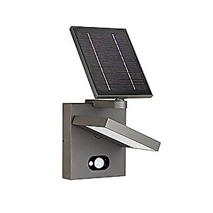 LED Outdoor Lamp Solar Wall Light with PIR Sensor 3.6W 200Lm