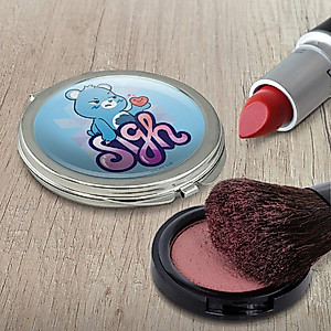 Care Bears: Unlock the Magic Grumy Bear Sigh Compact Travel Purse Handbag Makeup Mirror