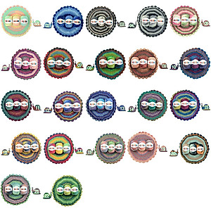 1pc Soft Worsted Yarn Rainbow Gradient Colors DIY Knitting Wool Shawl Scarf Sweater Crochet Thread Supplies