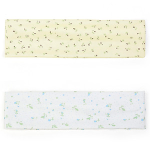 TERSE Fashion Women's Headbands for Short Hair Non Slip Elastic Floral Hairbands, Soft Fabric 2 Inches Thick Stripe Head Bands for Girls, Valentine's Day Heart Headbands