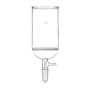 Deschem 500ml,24/40,Glass Buchner Funnel,3# Coarse Filter