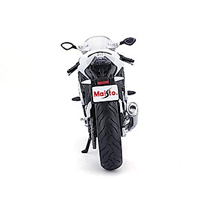 Maisto 1/12 BMW S1000Rr Motorcycle, White/Red/Blue Multi