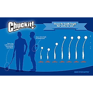 Chuckit! Pro 26L Dog Ball Launcher, 26" Length, Includes Large Ball (3") For Dogs 60-100 Pounds