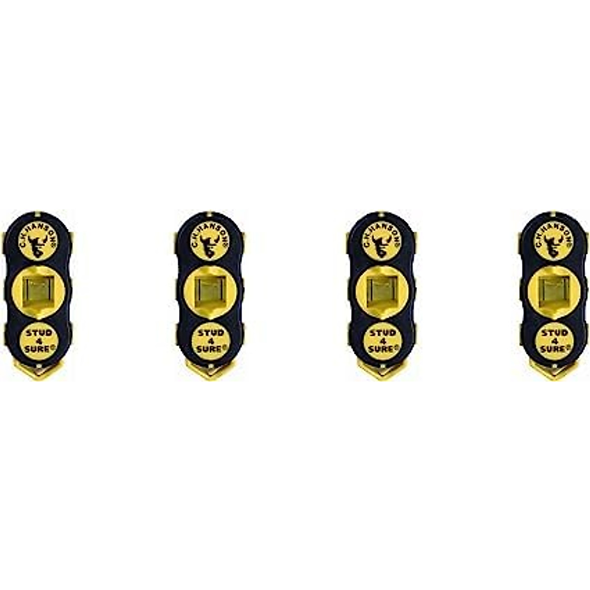 CH Hanson 03040 Magnetic Stud Finder, 4 Pack
