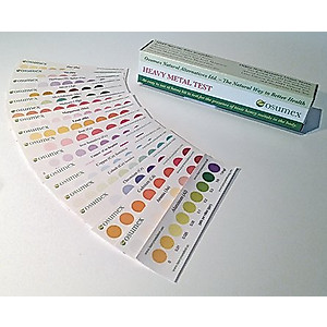 Osumex Heavy Metal Test Kit for Humans 5 Pack Heavy Metals Test – At Home Heavy Metal Urine Test Kit, Mercury Test Kit for Humans, Arsenic Testing Kit Cadmium Tester with Option to Choose Other Metals