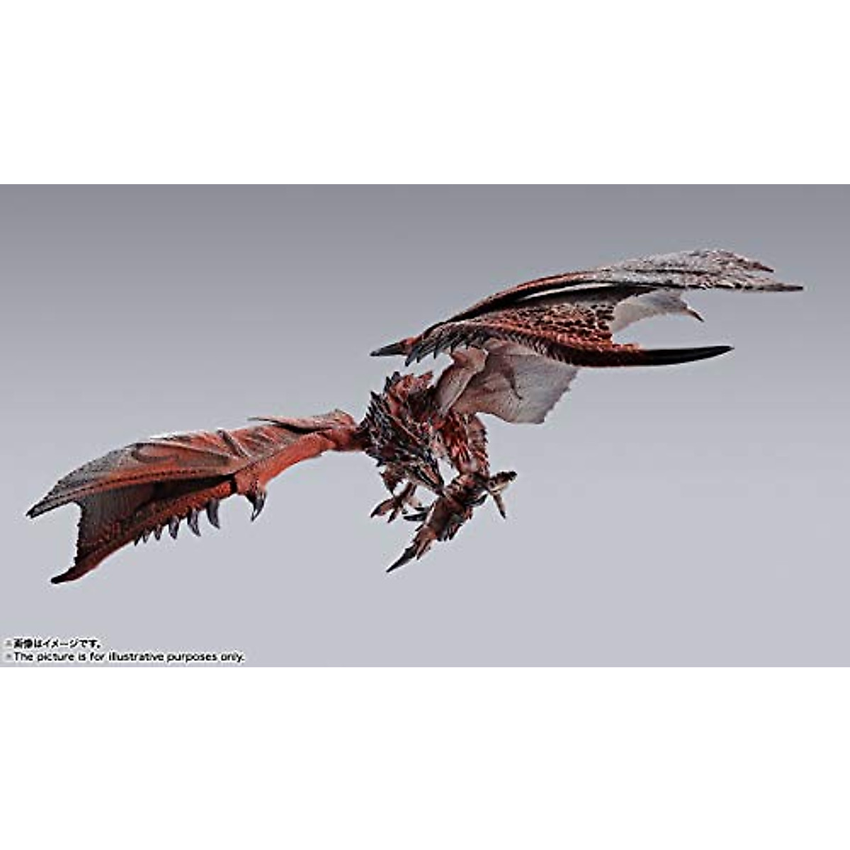 TAMASHII NATIONS shii Nations S.H.MonsterArts Monster Hunter Rathalos