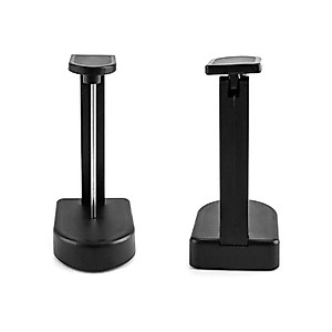 QWORK Paper Memo Holder Receipt Holder, 2 Packs Black Receipt Invoice Spike Stick Bill Fork Memo Note Spike with Safety Cap and Base