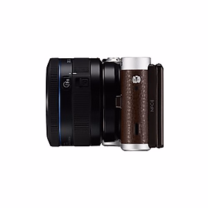 Samsung NX300 20.3MP CMOS Smart WiFi Mirrorless Digital Camera with 20-50mm Lens and 3.3" AMOLED Touch Screen (Brown)