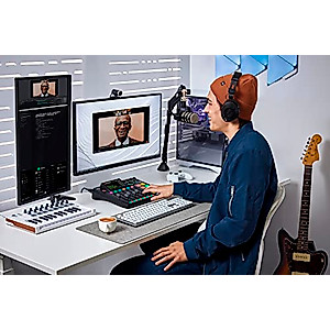 RØDE RØDECaster Pro II All-in-One Production Solution for Podcasting, Streaming, Music Production and Content Creation,Black