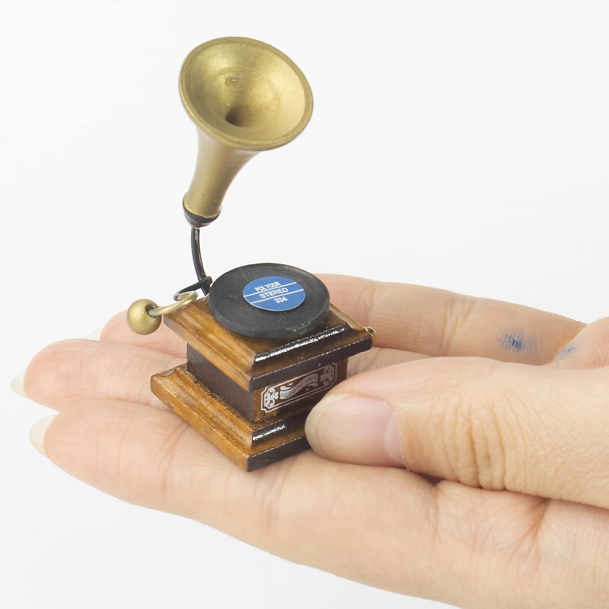 5 Pieces Miniature Furniture Set for 1/12 Scale Set (Vintage Style)