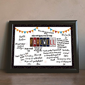 KMLIFE Farewell Jumbo Card, 22x14 Inches, Elegant Design, Inspirational Sentiment, Premium Quality, Perfect for Farewell Party