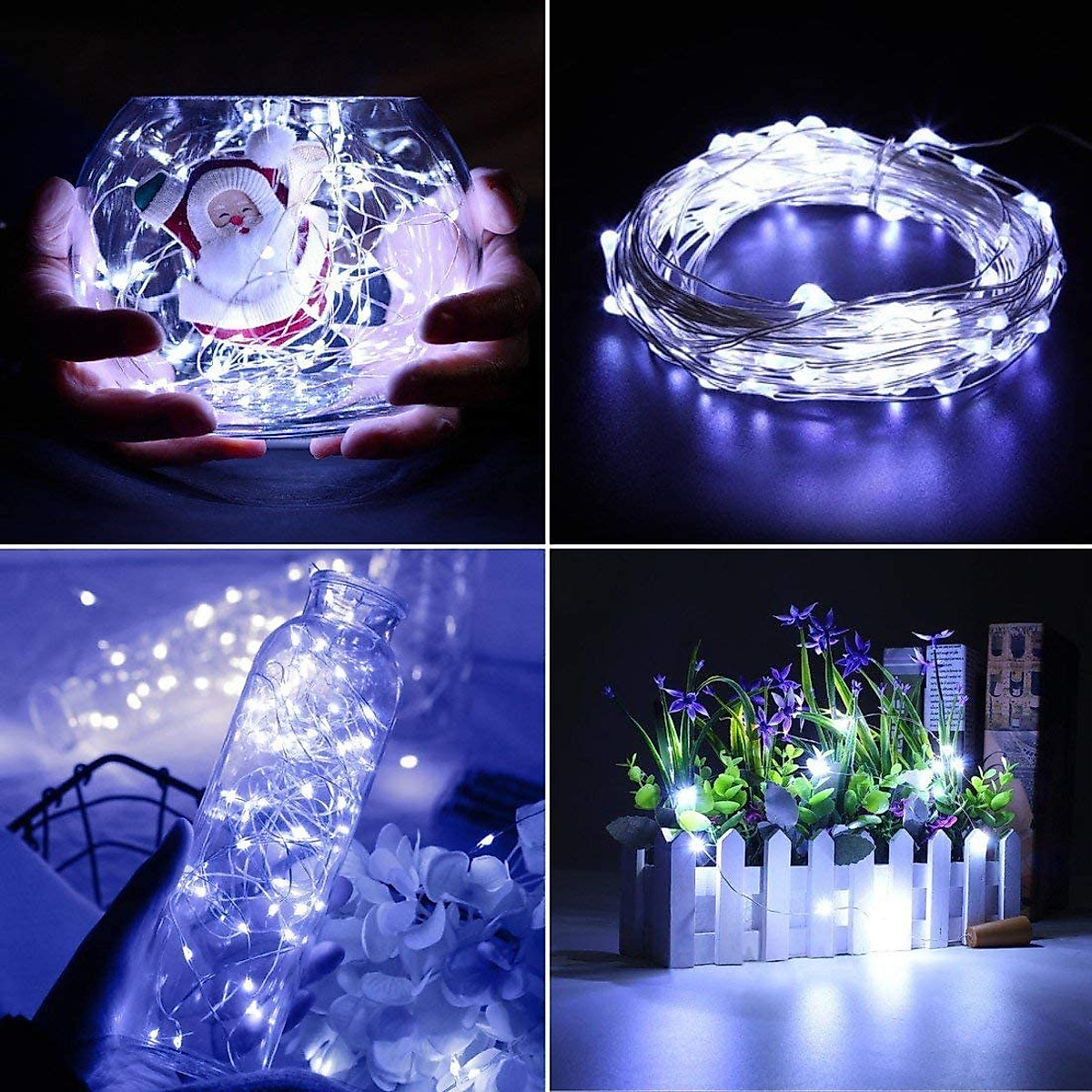 Light up led balloons, Wedding Decorations 10 set cold white 15pcs Transparent Light Balloons For Anniversary, House Party, Family Reunion, Birthday and Event Centerpieces(Cold White no battery)