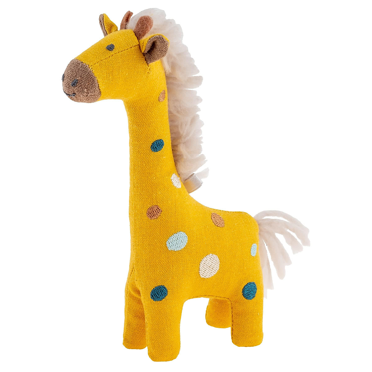 Stephen Joseph, Muslin Blanket and Stuffed Animal, Giraffe, Yellow