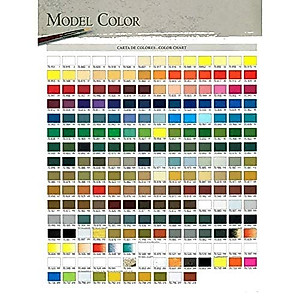 Model Color - Acrylic, 72 Basic Colors Set in Plastic Case