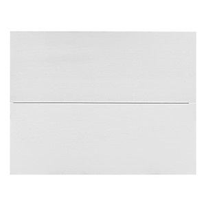 Merax Drop Leaf Dinng Table for Small Spaces, Extendable Space Saving Dining Table, Solid Wood Folding Table from 18" to 36" for Dining Room, Kitchen, Living Room, White