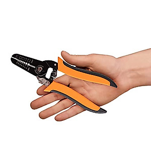 Wirefy Wire Stripper and Cutter - Wire Stripping Tool for Solid and Stranded Wires 22-10 AWG