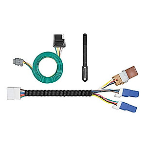 Curt Manufacturing 56225 Vehicle-Side Custom 4-Pin Trailer Wiring Harness,Fits Select Nissan Frontier,Pathfinder,Xterra,Suzuki Equator ,Black