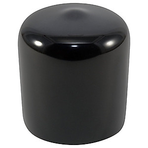 Caplugs VC2875-16 VC Series – Round Vinyl Cap, 10 Pack, Black Plastic, 2.875" W x 1.000" L Protective Closures, Thread Protectors, Dust and Moisture Seals, Masking, Plating, Color Coding (99391997)