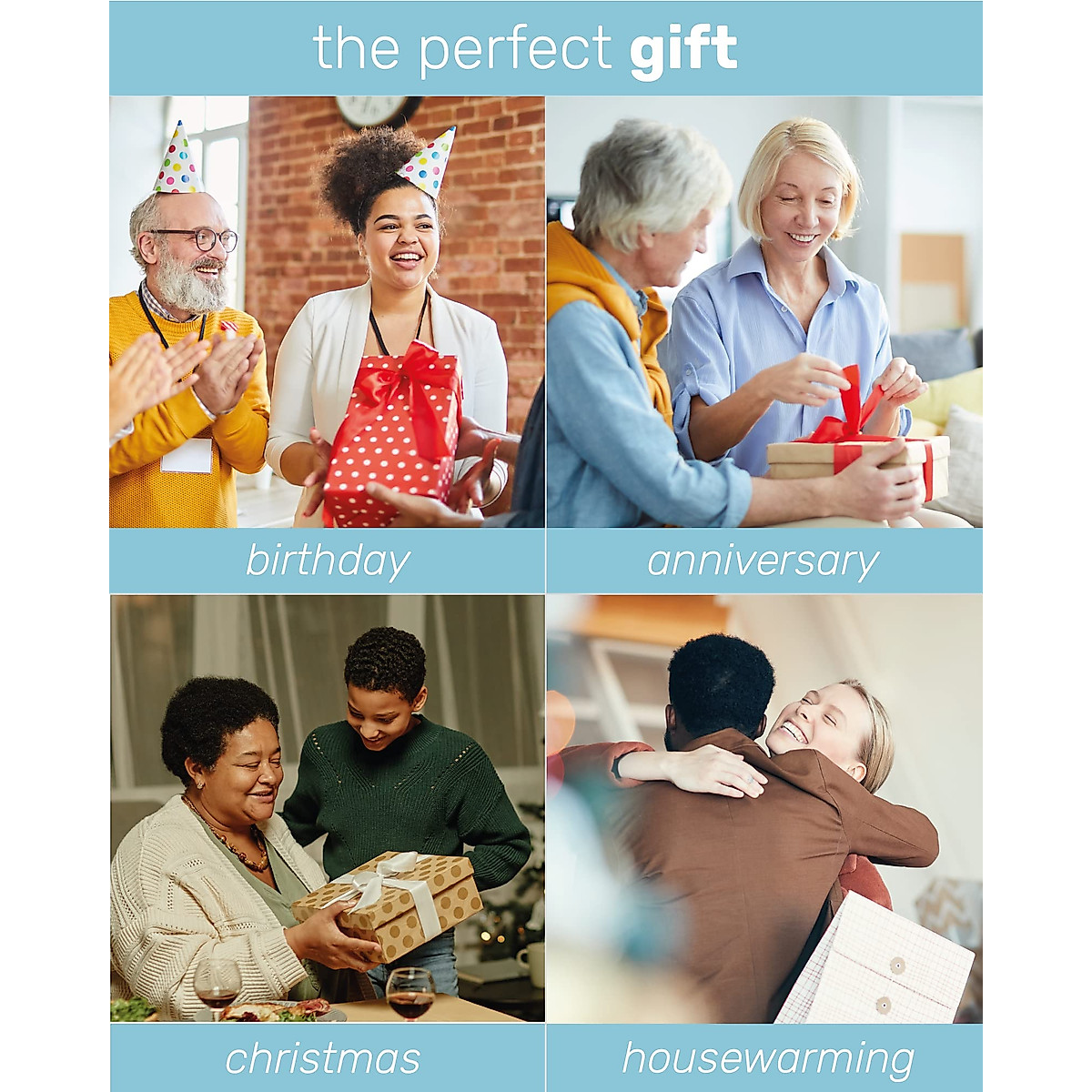 Wamery Cheese Knife Set - 3 Stainless Steel Cheese Knife Set for Charcuterie Board and Small Ceramic Cheese Cutting Board with Magnetic Wooden Holder Portable for Pairing with Wine Meat Fruit