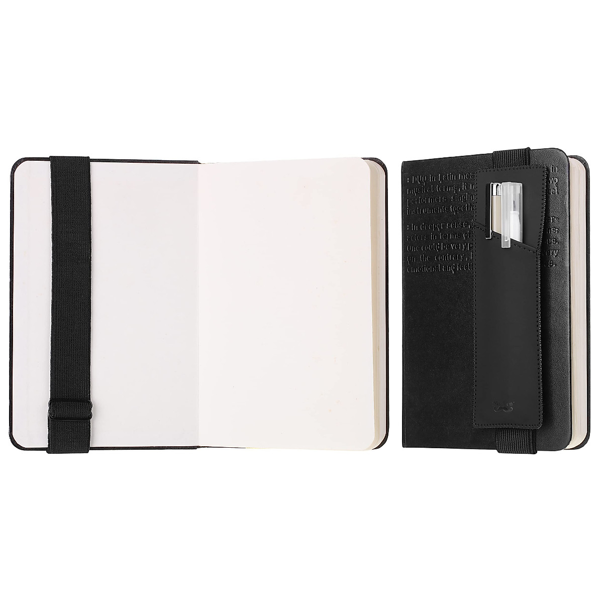 Mr. Pen- Adjustable Elastic Band Pen Holder, Pen Holder for Notebook, Notebook Pen Holder, Pen Sleeve, Journal Pen Holder, Pencil Holder for Notebook, Pen Holder Planner, Pouch with Elastic Band
