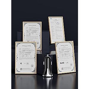 Amasrich 32W Total PD Super Fast Charging Car Charger for iPhone/iPad/Galaxy Note/Galaxy S/Galaxy A/Galaxy Z/GalaxyTab S,20W + 12W Dual Ports