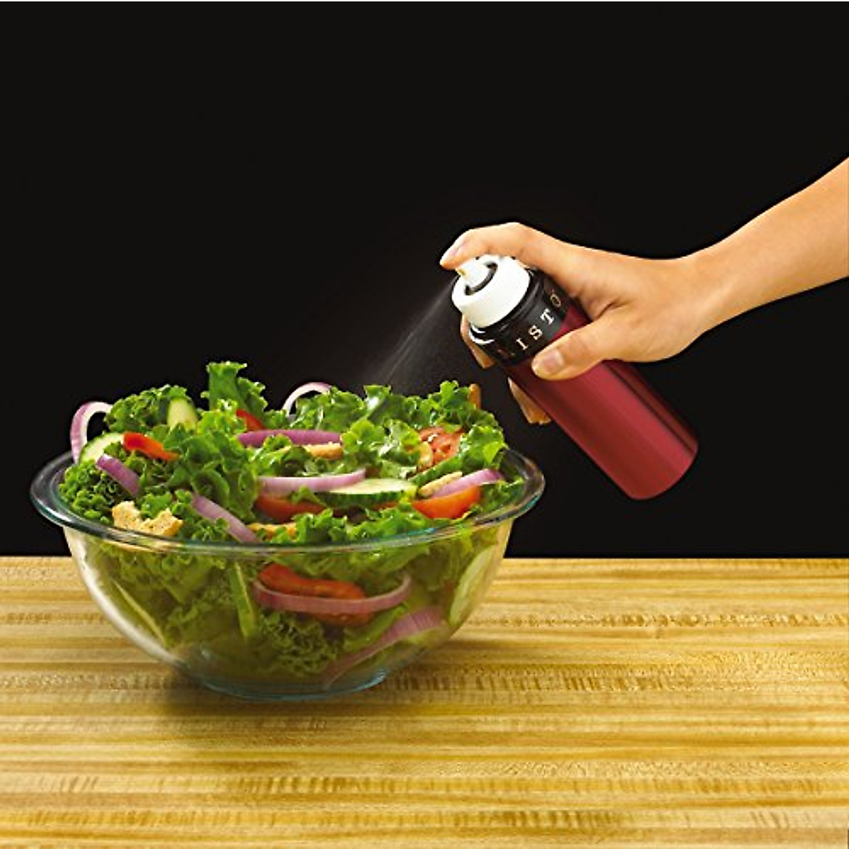 Misto Aluminum Olive Oil Sprayer, Tomato -