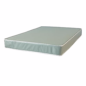 Mattress Comfort, 8-Inch Firm Double Sided Tight top Waterproof Vinyl Innerspring Mattress, Twin XL