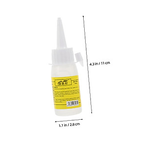 SHINEOFI 5pcs Glue Bottle Applicator Dropper Bottle Mini Dropper Bottles Applicator Bottle Glue Dispensing Bottle Mini Squeeze Bottle Gluing Project Bottle Button Child Filler Plastic