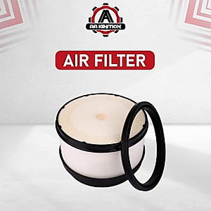 Replacement Air Filter - Compatible with Chevrolet and GMC Vehicles - Silverado 2500 HD Classic, 3500 HD, Sierra 2500HD, 3500 Classic - Replaces A3087C, 25839611, P610875, A2947C - Vehicle Air Filter