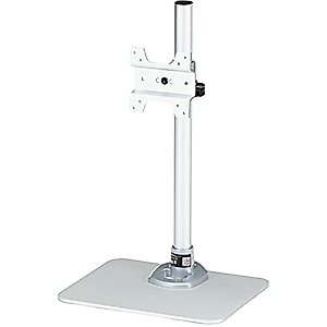 StarTech.com Single Monitor Stand - Adjustable - Supports Monitors 12'' to 34" (30.9lb/14kg) - Premium - Single Screen VESA Monitor Mount Stand - Silver , TAA (ARMPIVSTND)