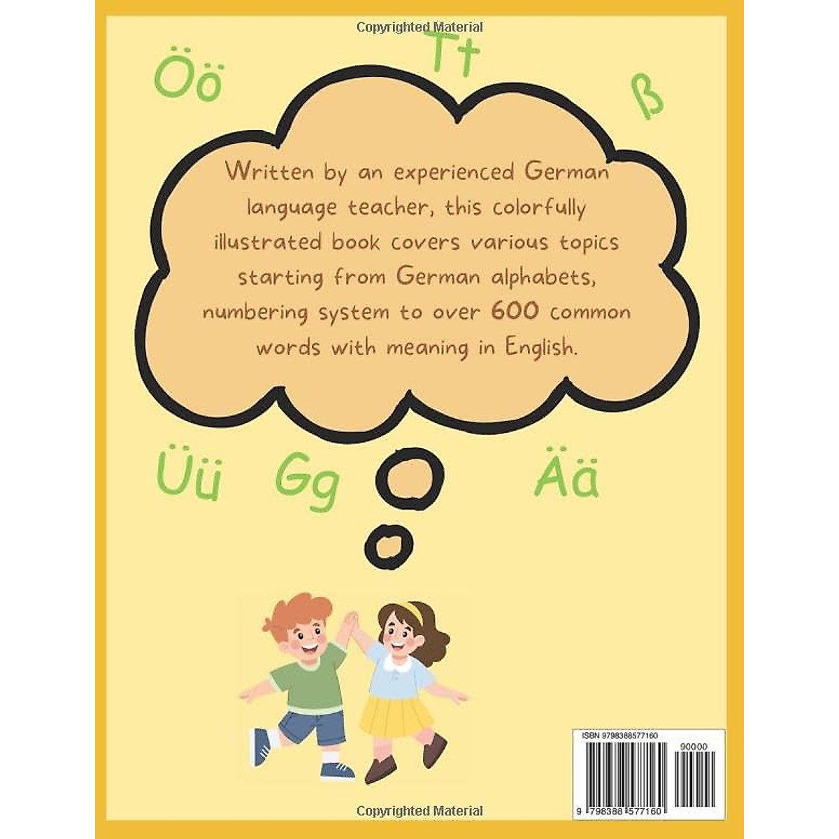 Learn German Easily: Kids Picture Book with 600+ Words