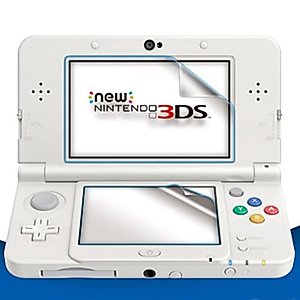 yufulai New 3DS Screen Protector Glass Film Screen Protectors for New 3DS 2015