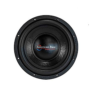 American Bass Usa XO 1044 600 Watt Max Dual 4Ohm 10 Inch Subwoofer, Black