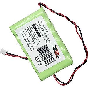 ZZcell® Battery for Honeywell Alarm LYNXRCHKITHC 781410403291 55026089 WALYNX-RCHB-SC WALYNXRCHBSC LYNXRCHKIT-SC ADEMCO 300-03865, 7.2V, 1500mAh (Note: Please Check Part No. Before Purchase)