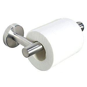 TocTen Toilet Paper Holder-Toilet Paper Roll Holder Wall Mounted for Bathroom, Thicken 304 Stainless Steel Drilling Tissue Paper Dispenser，Toilet Paper Rack for Toilet, Kitchen Office(Brushed Gold)