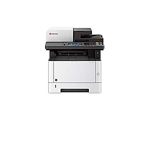Kyocera 1102S52US0 Model M2640idw Monochrome Multifunctional Laser Printer (Print, Copy, Color Scan and Fax), 52 PPM B&W, Print Resolution 600 x 600 DPI Up To Fine 1200 DPI, Wireless (HyPAS capable)