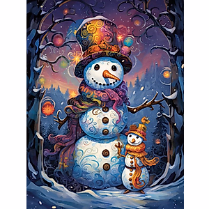 Bimkole 5D Diamond Painting Kits, Full Drill DIY Rhinestone Embroidery Set Paint with Diamonds Art by Number Kits Cross Stitch Home Wall Craft Decoration (12x16 inch)#b11132