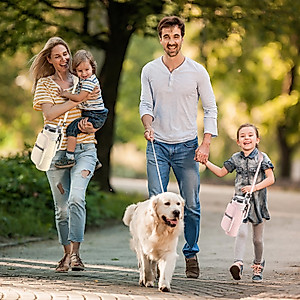 Water Bottle Holder with Strap for Stanley 40oz Tumbler with Handle, Water Bottle Carrier Bag with Phone Pocket, Tumbler Accessories for Stanley, Water Bottle Sleeve for Walking Hiking Camping(Blue)