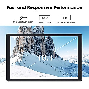 Tablet 10.1 Inch,Android 11 Tablets with 5G+WiFi6,3GB RAM 32GB ROM Storage,1280x800 IPS HD Glass Touchscreen,Quad-Core Processor,5MP+8MP Camera,Bluetooth5.0,6000mAh Battery,Metal Body((Silver)