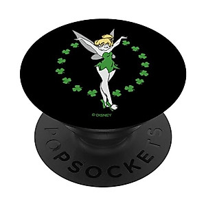 Disney Peter Pan Tinker Bell Shamrock St. Patrick's Day PopSockets Standard PopGrip