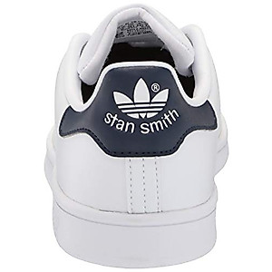 adidas Originals Men's Stan Smith (End Plastic Waste) Sneaker, White/White/Collegiate Navy, 10
