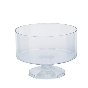 Fun Express Small Plastic Trifle Bowls, Set of 3 Containers - Wedding, Event and Party Supplies