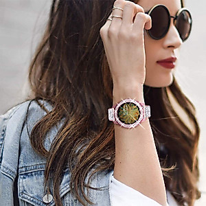 Surace Galaxy Watch Active 2 Case 40mm, Bling Frame Protective Case Compatible for Samsung Galaxy Watch Active 2 (5 Packs, Rose Gold/Pink Gold/Black/Silver/Clear)-40mm