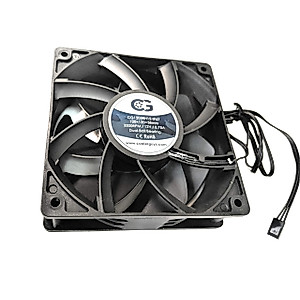 Coolerguys 12vDC Waterproof IP67 Fan (High Speed, 120x38mm)
