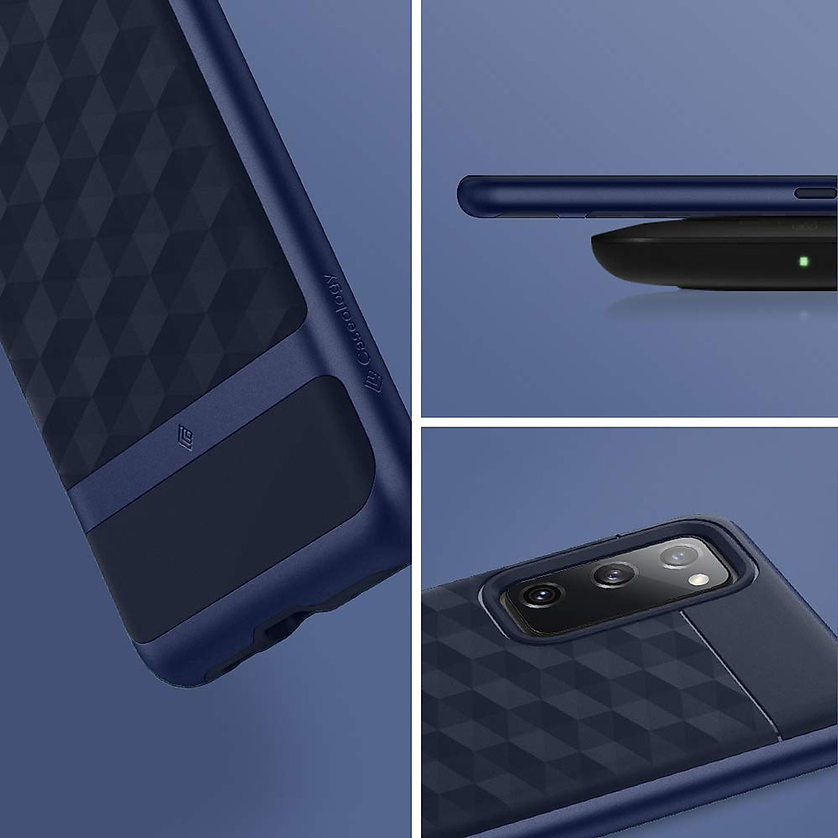 Caseology Parallax for Samsung Galaxy S20 FE 5G Case (2020) - Midnight Blue