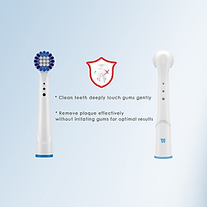 ARWROS Electric Toothbrush Heads, Compitable with Oral-b Braun Electric Toothbrush Heads, Electric Toothbrush Heads Replacement - 12 Count