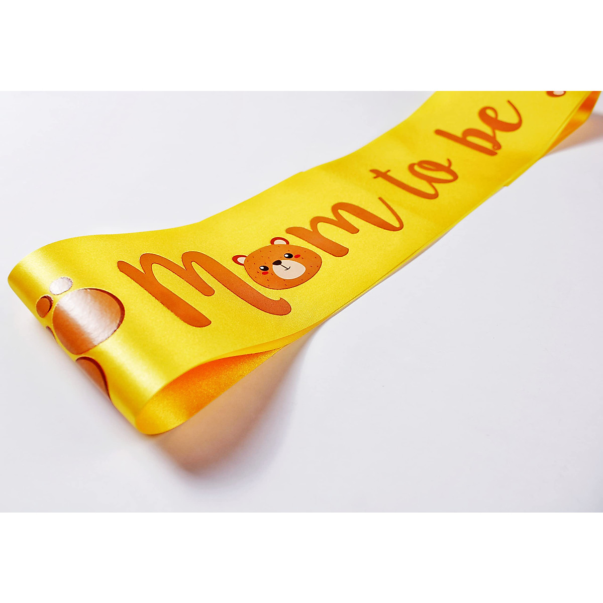 HAPPYLAND Sash for Baby showers Yellow Tinplates Badge Mommy to Be and Daddy to Be Baby Shower Tinplate Badge Pin Baby Shower Party Gender Reveals Baby Shower Decoration Baby Shower Button New Dad